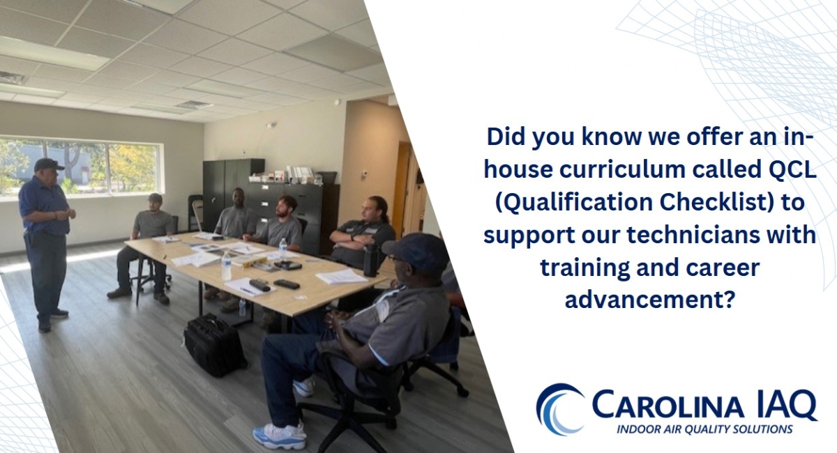 Qualification Checklist | Carolina IAQ